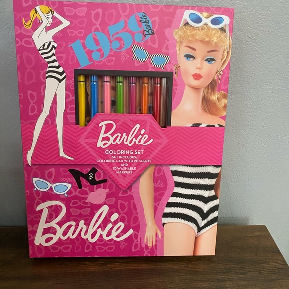 Barbie | Toys | New Barbie Coloring Set With 2 Pages Of Coloring 0 ...